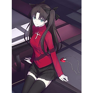 Relaxcos Fate Stay Night (Fate Zero) Rin Tohsaka Pendant Necklace Cosplay Costume