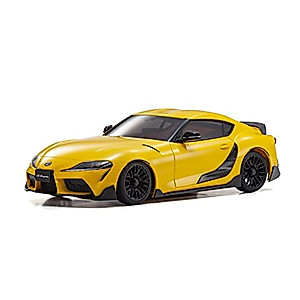 Kyosho Mini-Z AWD Toyota GR Supra TRD Aero Lightning Yellow Readyset 32626Y