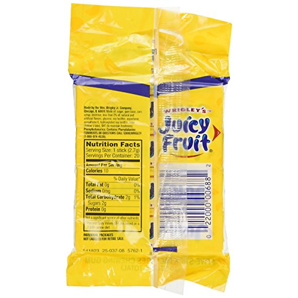 Wrigley's Juicy Fruit 4PK