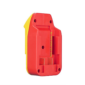 Adapter# Compatible with Porter Cable/Black+Decker 20v (NOT Old 18v) Slider Lithium Batteries Fits DeWalt 20v MAX XR Cordless Tools (US Stock) - Adapter Only