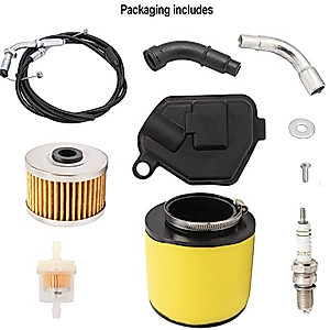 Carburetor Compatible with Honda Fourtrax 300 350 Foreman 400 450 Rancher 350 Carburetor, Replacement for Honda Fourtrax 300 Carburetor, Honda Foreman 450 Carburetor, Honda Rancher 350 Carburetor