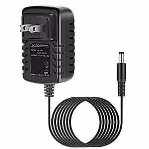 Wall AC Power Adapter Charger Compatible for RENPHO RF-FM059, Medcursor MDFM400,Etekcity EM-SF3 Massager Power Cord Supply 12V