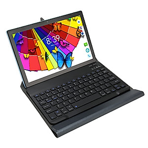 10 Inch Tablet, 8800mAh IPS Octa Core Tablet PC with Dual Camera for Home (Blue)