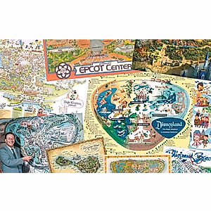 Maps of the Disney Parks: Charting 60 Years from California to Shanghai (Disney Editions Deluxe)