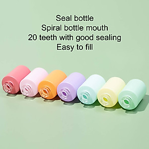 Bluelans Glass Dropper Bottle, 30ml Glass Tincture Bottle with Eye Dropper for Essential Oils, Liquids, Refillable Leakproof Travel Bottle with Dropper Pipette Pink A