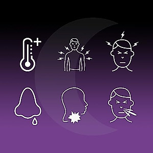 Mucinex FastMax DM Max Cold & Flu Liquid - Thins Mucus, Relieves Cough, Chest Congestion, Pain, Fever, Sneezing, Sore Throat, Runny Nose