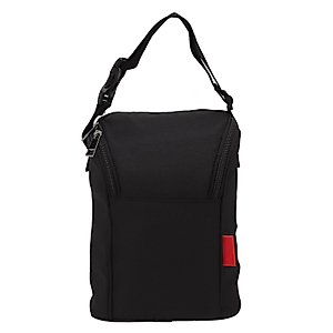 Alomejor Baby Bottle Cooler Bag Portable Cooler Bag Bottle Storage Bag Waterproof Nylon Insulation Tote Pouch for Outdoor (Black)