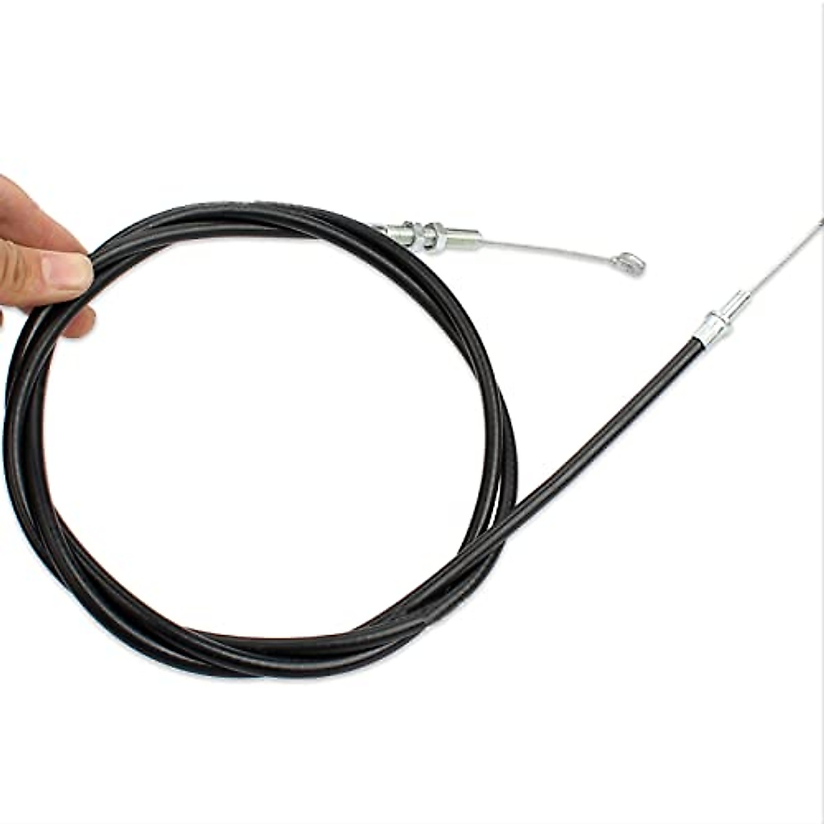 cueclue Pack-1 59" Throttle Cable, Kart Accessories for Go Kart Predator 212 CC Engine GX160 GX200 196CC 5.5HP 6.5HP Manco 8252-1390 ASW Go Cart Accelerator (Black)