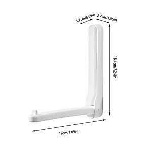 chrox Retractable Clothes Rack - Foldable Wall Drying Cloth Racks | Durable Clothes Drying Rack | Clothing Retractable Dryer Rack for Cloths, Indoor and Outdoor, 1, KJU2GE5ULK77GIB7