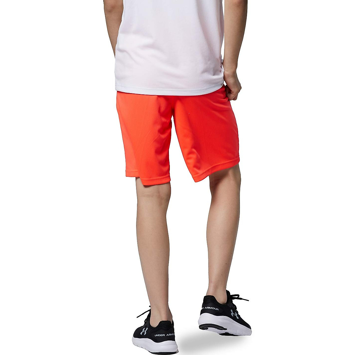 Under Armour boys Prototype 2.0 Logo Shorts , Beta (628)/Black , Youth X-Large