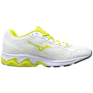 Mizuno Usa Mens Women's Wave Unite 2 woms wh-Opt-w, White Optic/Sulphur, 10 M US