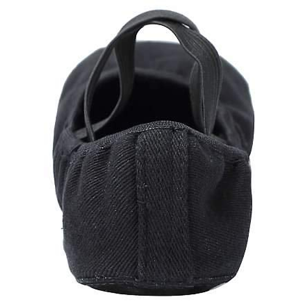 Linodes Dance Shoes for Girls Stretch Canvas Split Sole for Women-Black-9M