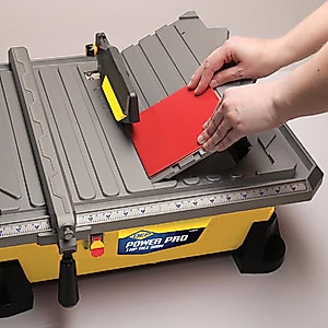 QEP 22900Q Power 1 HP Pro Tile Wet Saw, 7-Inch