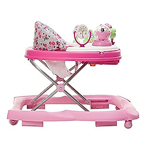 Disney Baby Minnie Mouse Music and Lights Baby Walker with Activity Tray (Garden Delight)