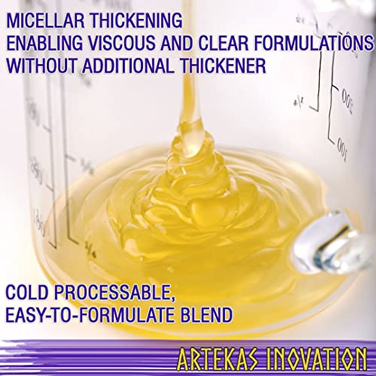 COCAMIDOPROPYL Betaine & DISODIUM 2-SULFOLAURATE - Ultra-mild, Cold Processable & Easy-to-Handle Surfactant Blend for Shampoo & Body Wash Formulations - Liquid - 250 g | 8.82 oz