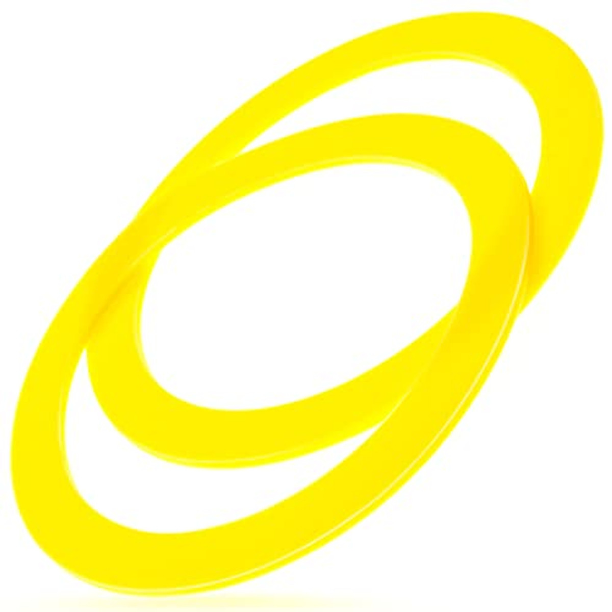 Canister Flush Valve Seal - Impresa Replacement Rubber Seal for Toilet - Equivalent to Kohler Toilet Parts K-GP1059291/2475620 - Easy to Install and Leak-Free Performance, 2-Pack,Yellow