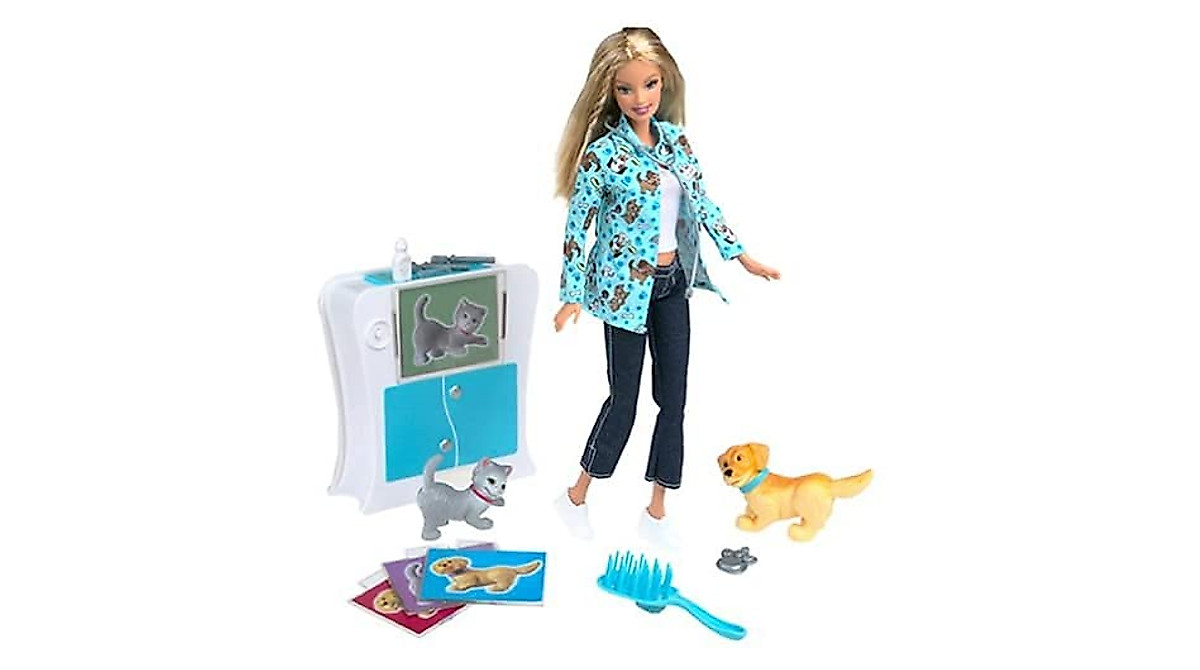 Barbie Pet Doctor: X-Ray Machine & Collectible Charms
