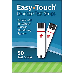 Easy Touch Blood Glucose Test Strips, 150 Count