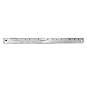 Westcott 10417 Westcott 18" Stainless Steel Office Ruler With Non Slip Cork Base