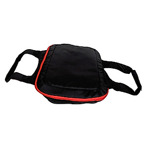 Pyrex Portable Black/Red Insulated Casserole Carrier for Hot or Cold Food, Holder for Picnic, Potluck, Cookout, Compatible Glass Dishes/Lids and Hot/Cold Packs