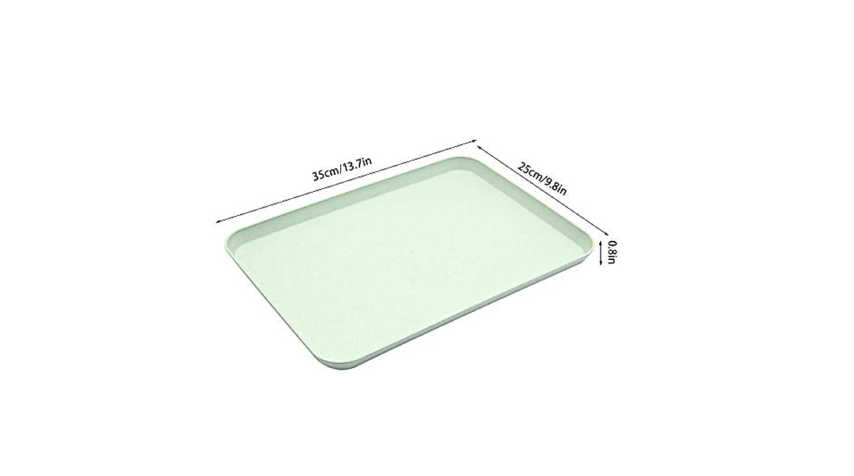 Unbreakable Pink Dinner Tray for Indoor & Outdoor Use | Eco-Friendly ...