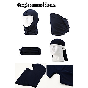 GANWAY Ski Mask Balaclava Hood Skullies Beanies Outdoor Sports Cycling Hat (Darkgray)