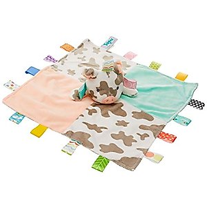 Taggies Chara Counter Blanket, Patches Pig, 13x13 Inch (Pack of 1)