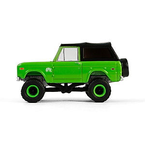 Greenlight 51617 Garbage Pail Kids 2024 San Diego Comic Con Exclusive 1969 Bronco - GPK 1:64 Scale Diecast with Collector Sticker Card