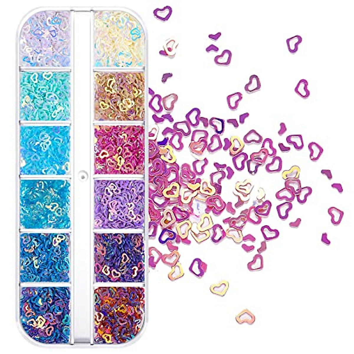 ✪ Glitter Sequins Party Decoration Resin Jewelry Making Supplies DIY Slime Crafts
