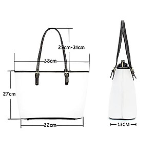 Poetesant Brown Cow Print Handbag for Women Cow Print Tote Bags Color Block Top-Handle Large Purses Casual Leather Shoulder Bags for Business