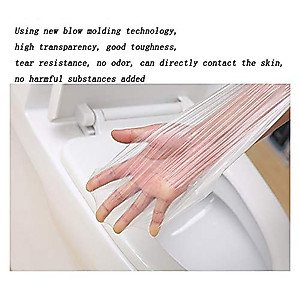 50 PCS Disposable Toilet Seat Covers, Portable Travel Toilet Mat for Pregnant Mom, Toddler Potty Training, Waterproof& Individually Packing, Public WC Toilet Mat