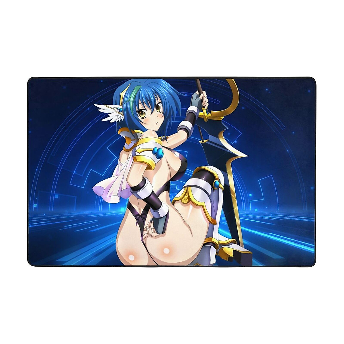 Anime High School DxD Area Rugs Carpet 3D Print Cartoon Anti-Slip Rug for Bedroom Living Room Home Decor Gifts 72"x48"