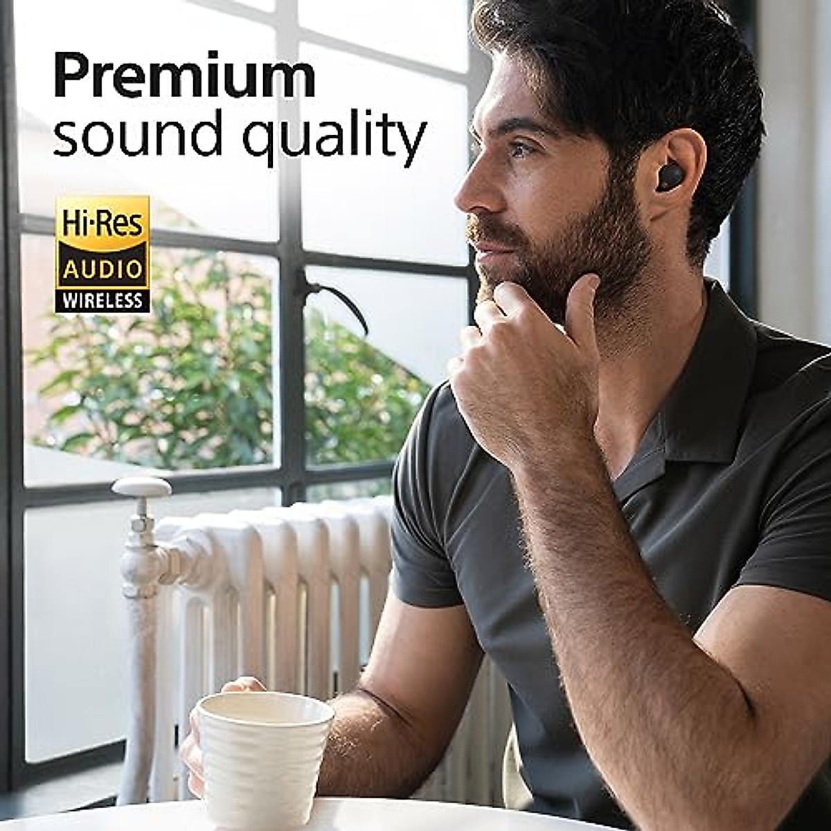 Sony WF-1000XM5 - The Best True Wireless Noise-Canceling Earbuds with Alexa Built-in, Bluetooth, in-Ear Headphones, Up to 24 Hours Battery, Quick Charge, IPX4 Rating, Works with iOS & Android - Black