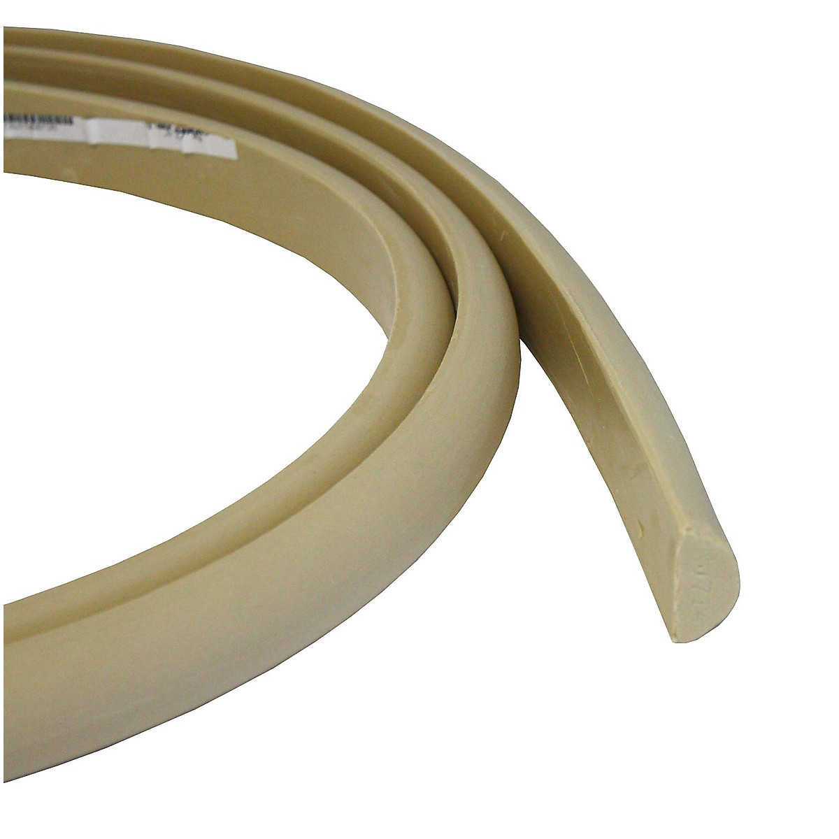 Flexible Moulding - Flexible Half-Round Moulding - NJ714-3/4" X 1-1/2" - 12' Length - Flexible Trim