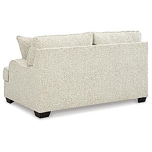 Signature Design by Ashley Valerano Casual Loveseat for Living Room, Beige