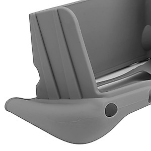 Drone Controller Silicone Cover, Precise Hole Anti Scratch Anti Drop Drone Controller Shading Hood Anti Deformation 3 Sides Blackout for Outdoor Shooting(Gray)