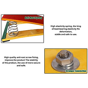 BIBOYA Gymnastics Springboard Vault Gymnastics Springboard for Kids, No Deformation Thickened Sport Equipment for School Training/Home, a Ramp for Kid's Toy Trucks