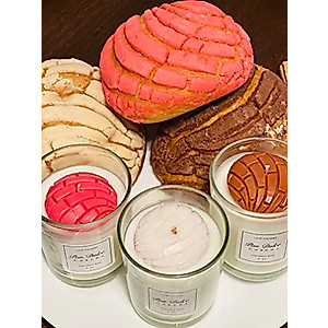 Pan Dulce | Concha Candle| 1 Count (Pink)