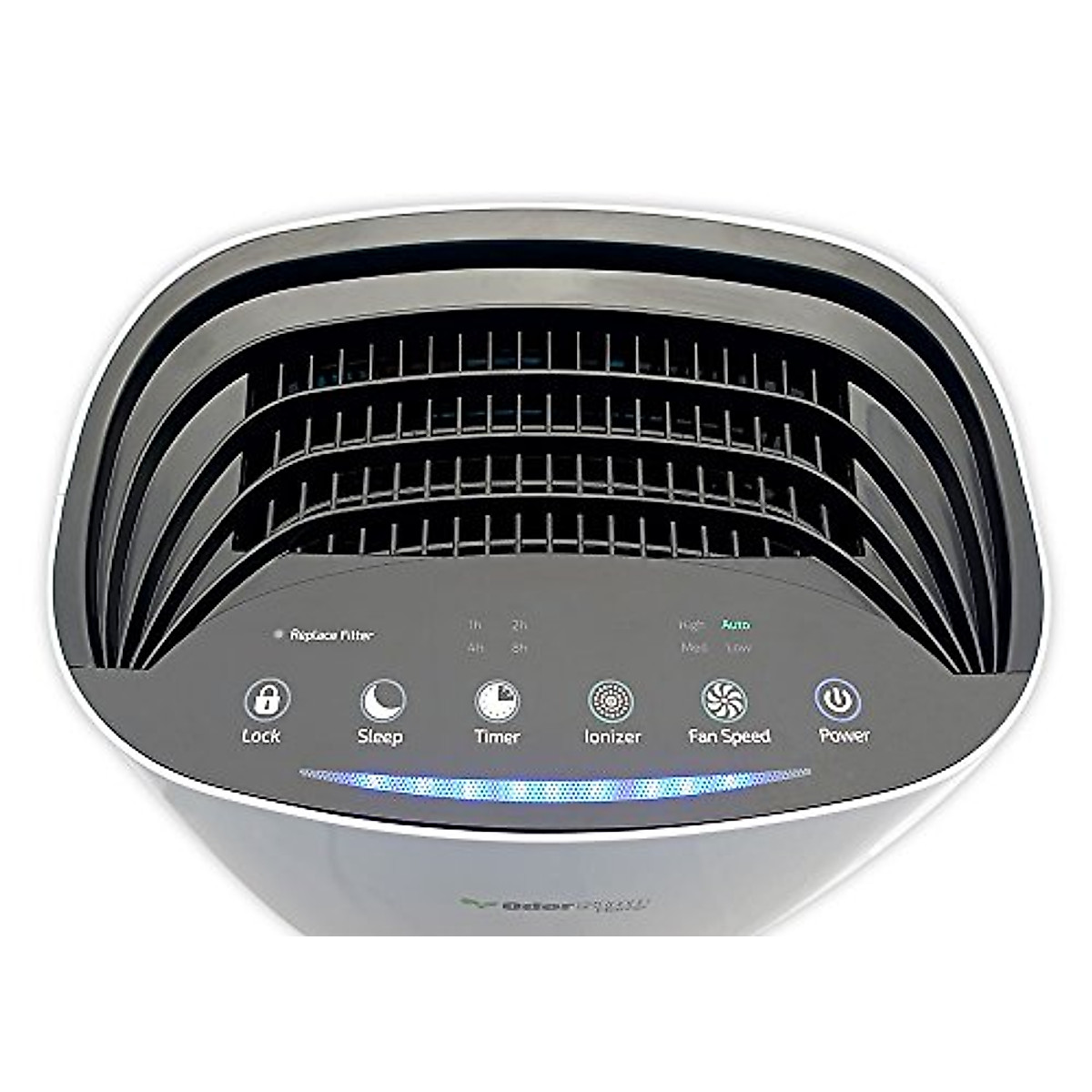 OdorStop HEPA Air Purifier with H13 HEPA Filter, Active Carbon, Multi-Speed, Sleep Mode and Timer (OSAP3600, Bright White)