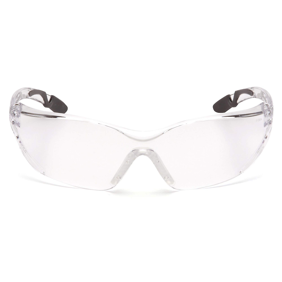 Pyramex Achieva Safety Glasses, Gray Temples/Clear Lens