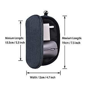 Aucase 13-13.3 Inch Laptop Sleeve with Handle, Water Repellent and Shock Resistant Soft Padded Case with Pocket and Accessories Pouch, Compatible with MacBook Pro Air 13, Surface Laptop 13, Chromebook