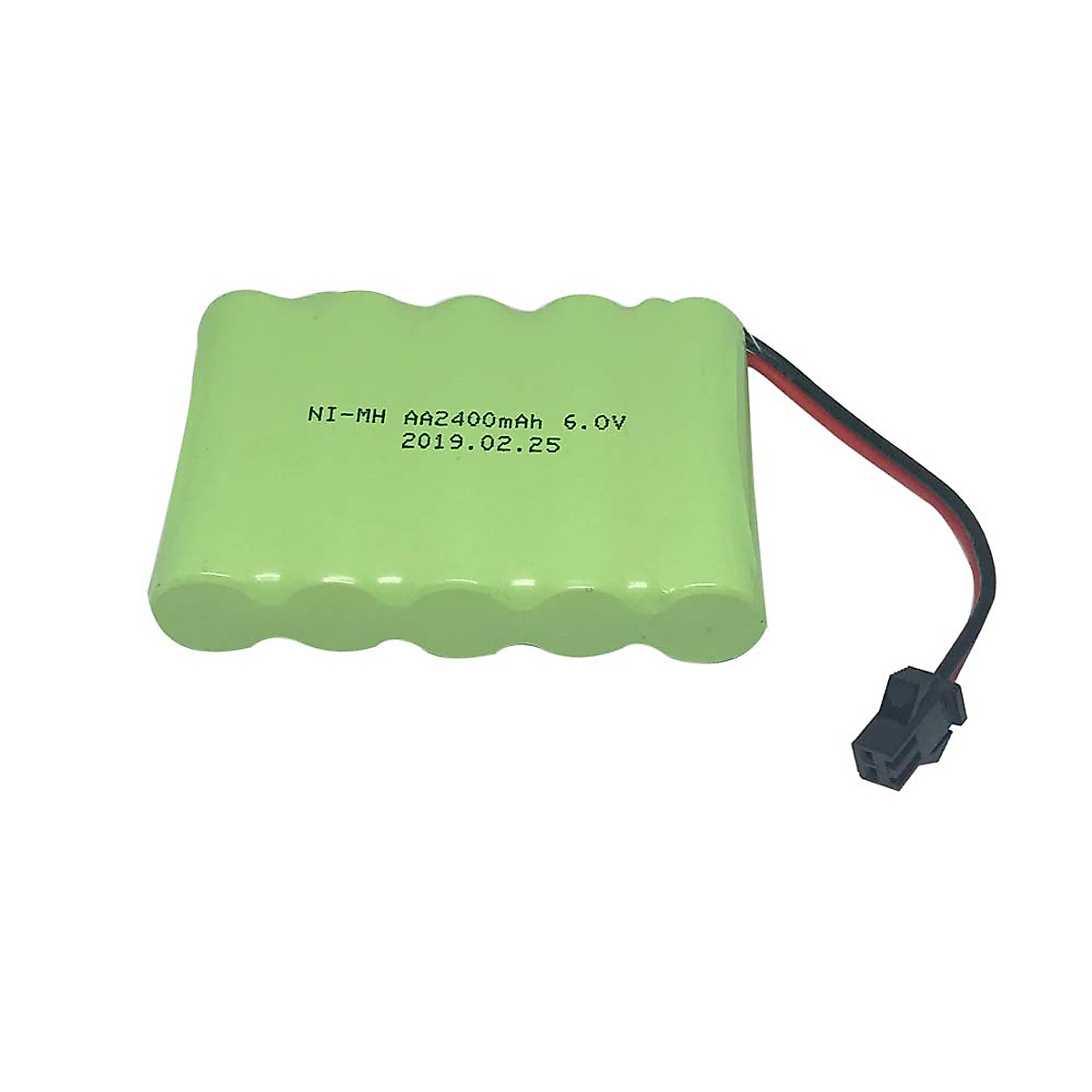 Parts & Accessories 6V 2400mAh Ni-MH Rechargeable AA Battery with SM 2P Plug for RC Car and Other Similar Remote Control Toys 6 V nimh Battery - (Color: for Tamiya Plug)