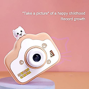 LebonYard Children's HD Front and Rear Double Shot 2000w Mini 2.0 Inch Video Camera Game Music Camera