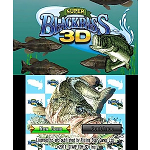 Super Black Bass 3D - Nintendo 3DS