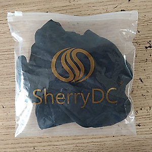 SherryDC Women's Solid Scoop Neck Push Up Padded Brazilian Thong Bikini Swimsuit,Black,(US 2-4) S