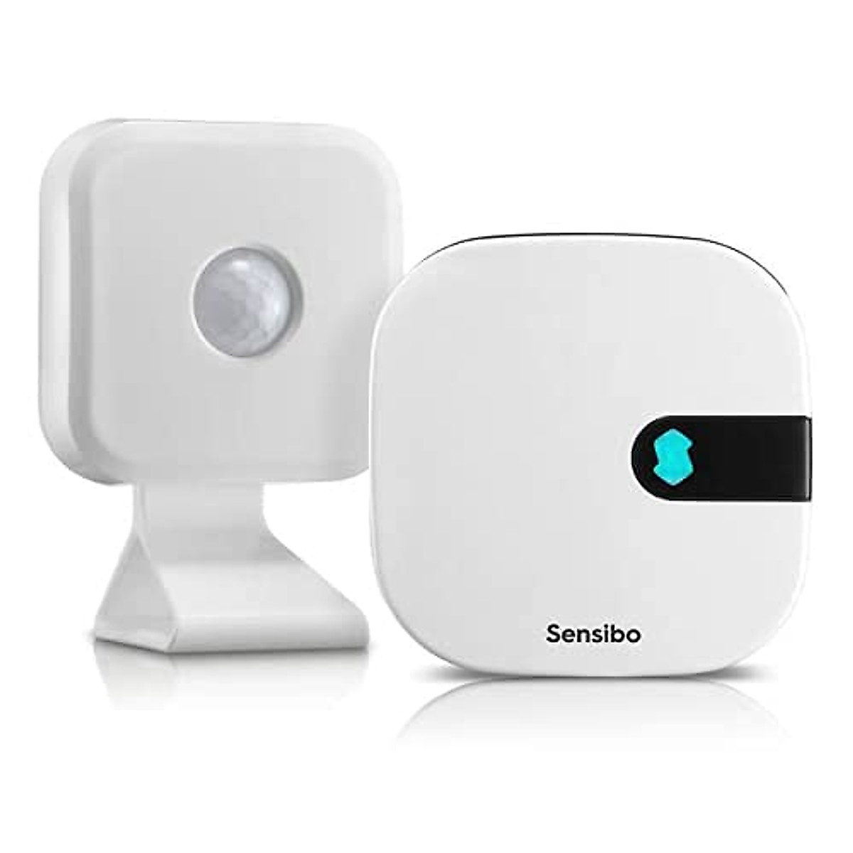 Sensibo Air & Room Sensor Bundle - Energy Efficient Room AC Monitor to Sense Room Activity, Auto On/Off Energy Saver. Google, Alexa, Apple HomeKit & Siri Ready. Works with Any RC Air Conditioner.
