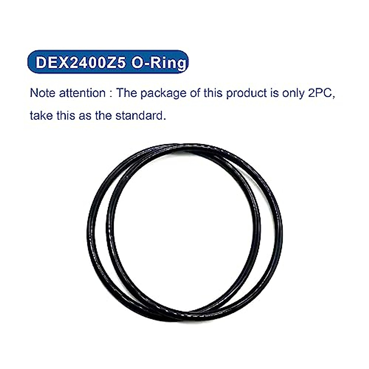 onlineseal DEX2400Z5 Outlet Elbow O-Ring Suitable for Hayward Pro Grid Vertical D.E. Filter 2.4" ID（4/ Pack)