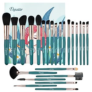 Makeup Brushes Set Professional - Make up Brush Set 24pcs Foundation Eyebrow Blush Concealer Face Powder Eye Shadows Eyeliner Highlight Brush Kit