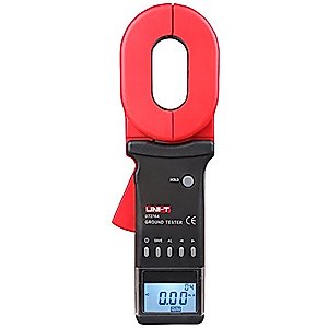 UNI-T UT276A+/ UT278A+ Clamp Earth Ground Tester, 4 Digits LCD Display Leakage Current 30A Earth Ground Resistance 1200Ω CAT III 300V CE, RoHS (UT276A+)