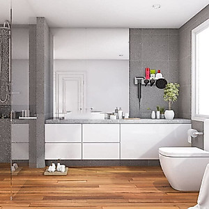 BIENKA Hair Dryer Wall Mount Holder Aluminum Alloy Bracket Holder for Dyson Supersonic Hair Dryer